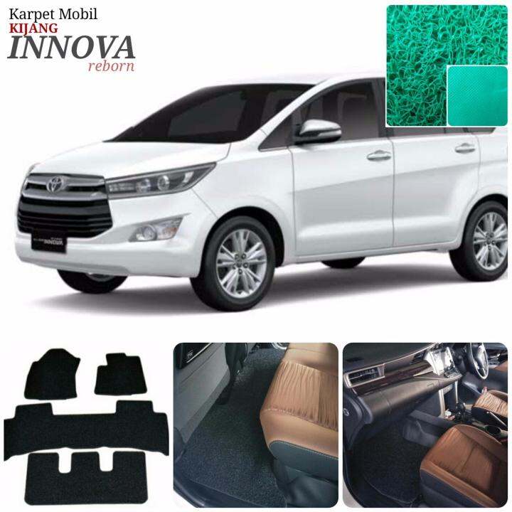 Karpet Mobil Innova Reborn Full Tanpa Bagasi - Warna Hijau | Lazada ...