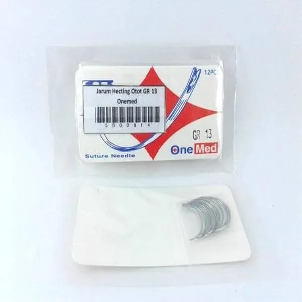 Suture Needle GR 14Onemed/ Jarum Jahit Otot/ Jarum Hecting/ Jarum Beda ...
