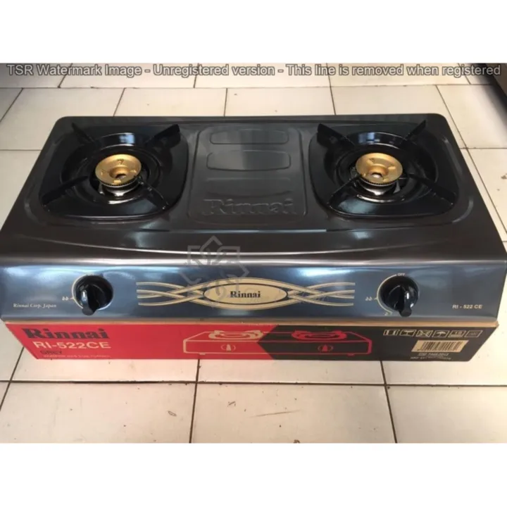 RINNAI RI-522CE Kompor Gas 2 tungku | Lazada Indonesia