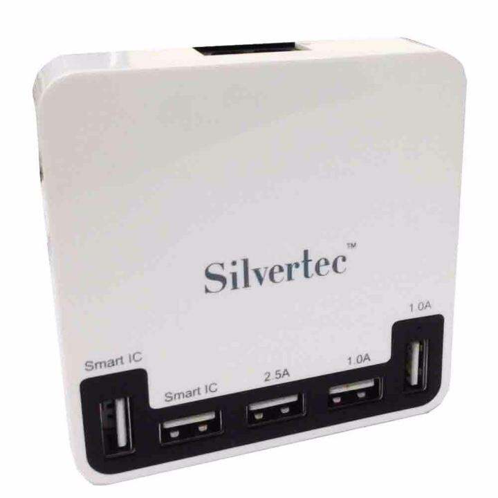 Silvertec Travel 5 USB Ports Smart Charger | Lazada Indonesia
