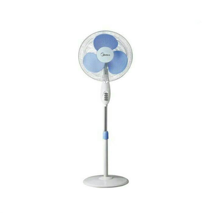 Midea Kipas Angin Berdiri - Stand Fan 16 Inch FS40-12P - Putih | Lazada ...