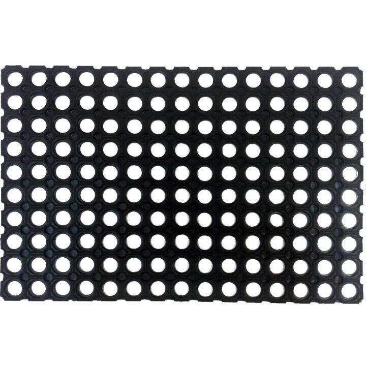 Supranusa Keset Karet Ring Mat 38 x 58 cm - Hitam | Lazada Indonesia
