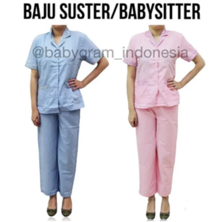 Baju Seragam Babysitter / Suster / Perawat | Lazada Indonesia