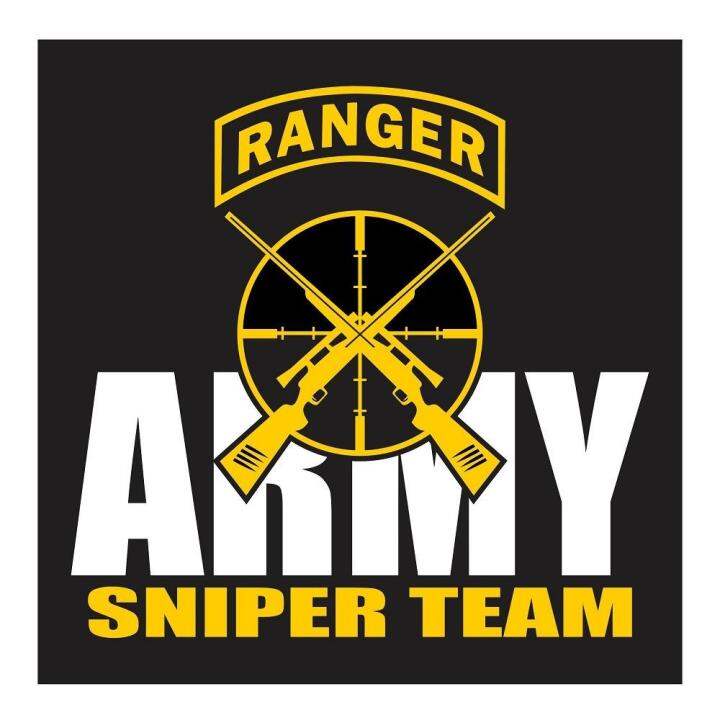 Army Ranger Sniper Team Cutting Sticker | Lazada Indonesia