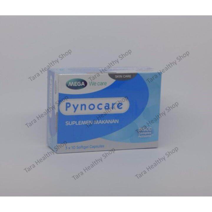 Mega Pynocare - 30 Soft Capsules (Solusi untuk Masalah Melasma / Flek ...