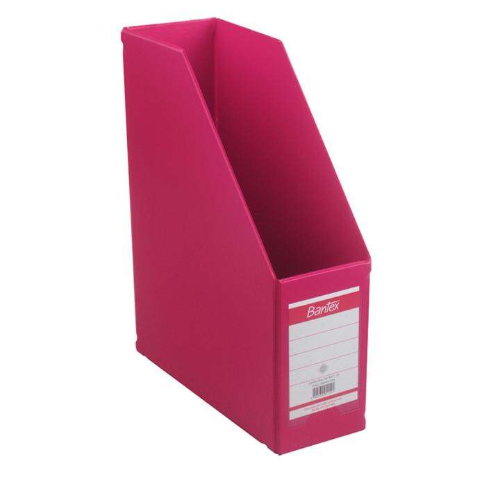 Bantex Magazine File (Box File) 10cm Folio Pink #4011 19 | Lazada Indonesia