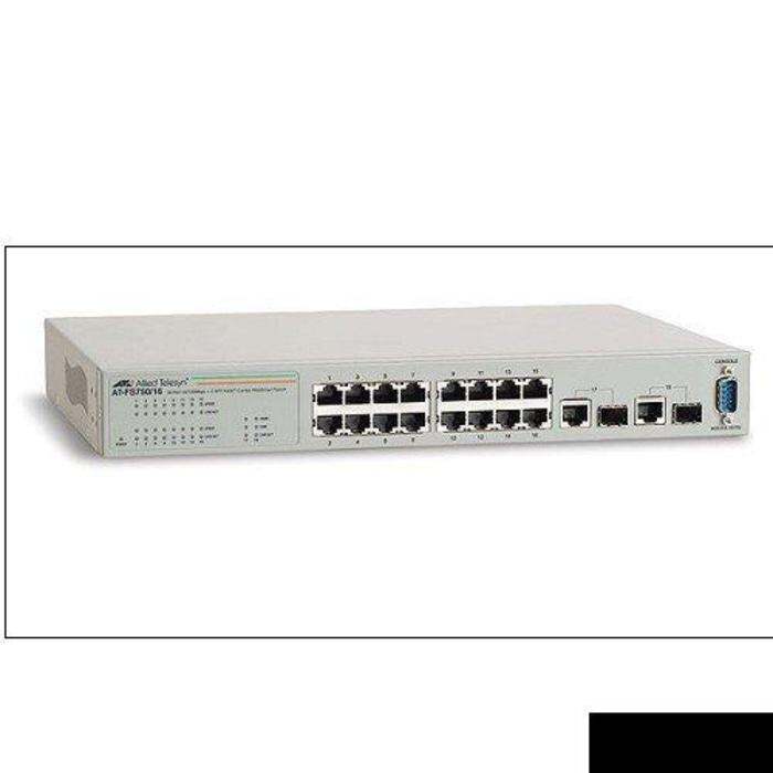 ALLIED TELESIS Smart Switch AT-FS750/16 + 2 Port Combo Gigabit | Lazada Indonesia