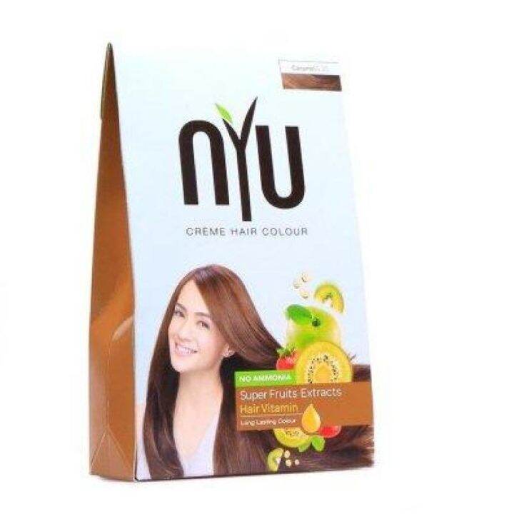 NYU Creme Hair Colour - Caramel - 30gram | Lazada Indonesia