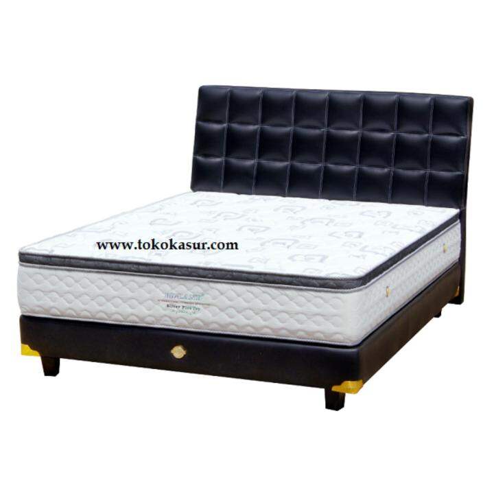 BIGLAND SILVER PLUS TOP Kasur Tanpa Divan/Sandaran 100x200 | Lazada ...