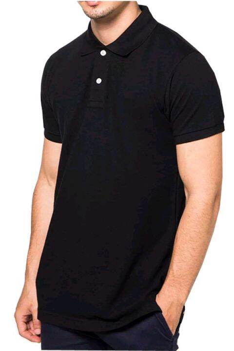 VM Kaos Kerah Polos Pendek - Hitam | Lazada Indonesia VM Kaos Kerah Polos Pendek - Hitam | Lazada Indonesia
