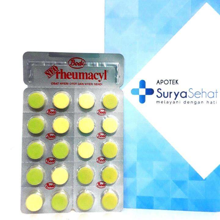 NEO RHEUMACYL 2 Strip isi 10 tablet - Obat Nyeri Otot - Nyeri Sendi ...
