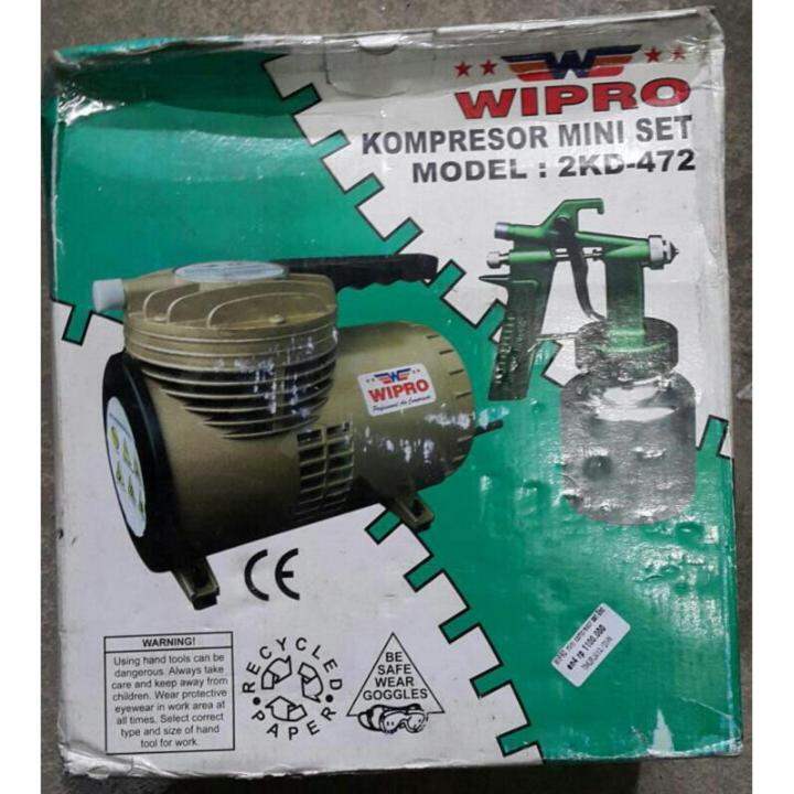 Kompresor Mini Set Air Mini Compressor Wipro 2 KD | Lazada Indonesia