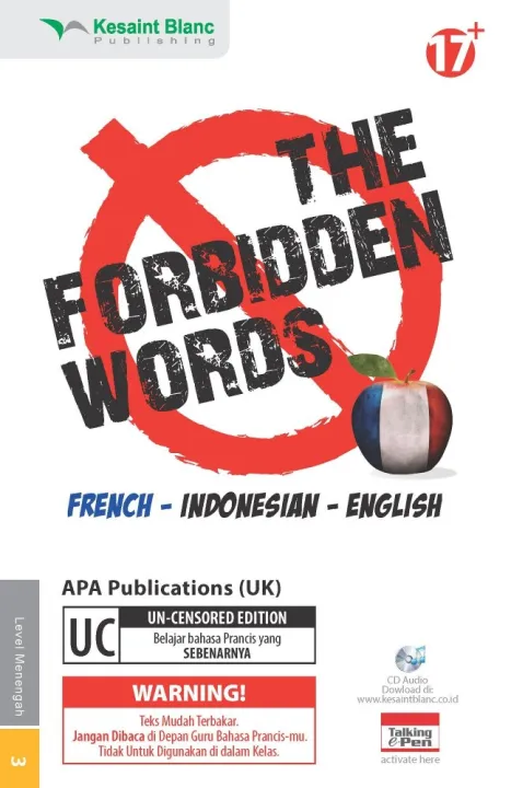 Buku The Forbidden Words: French | Lazada Indonesia