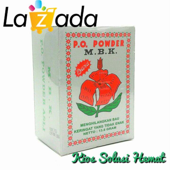 Mbk Powder Kemasan Silver - Bedak Anti Bau Badan & Keringat - 1 Box is ...