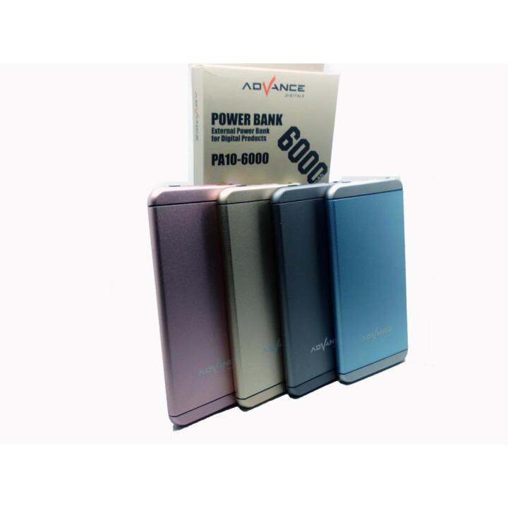 Advance Power Bank 6000 mAH Slim | Lazada Indonesia