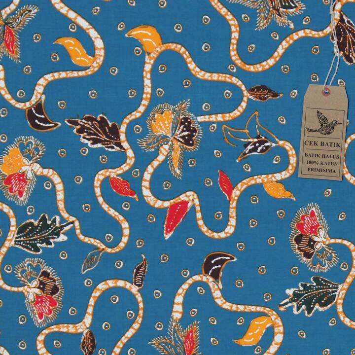 kain batik - Motif Ular Bunga Madura Manis (Tosca) (Ukuran 2 Meter ...