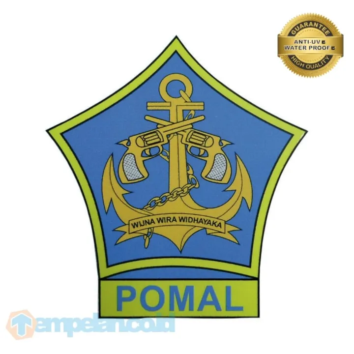 STIKER POLISI MILITER TNI AL (POMAL) | Lazada Indonesia