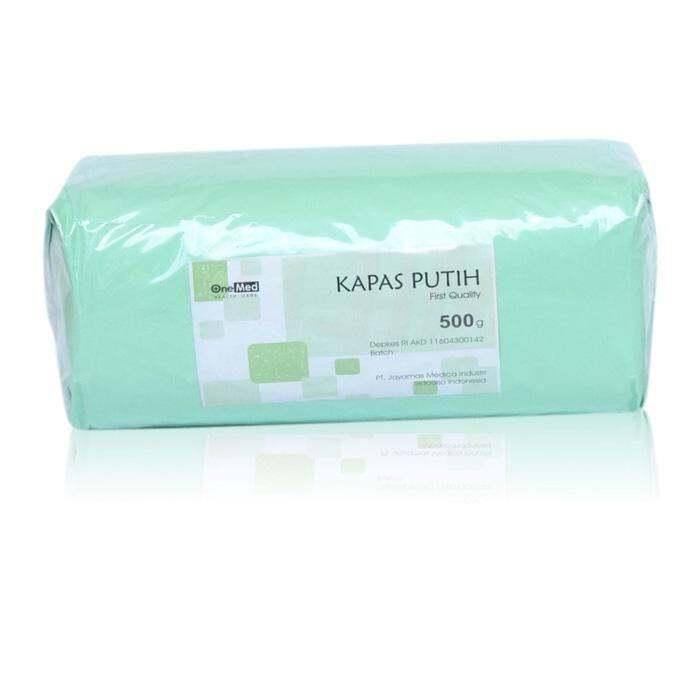 Kapas Putih 500 Gr Onemed / Kapas Pembalut | Lazada Indonesia