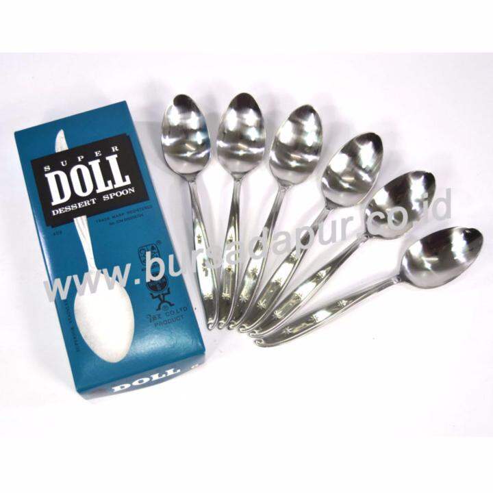 Super Doll Sendok Makan 12 pcs / 2 pack | Lazada Indonesia