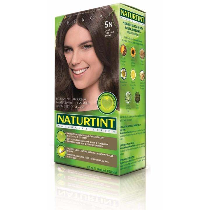 Naturtint Permanent Hair Color 5N (Light Chestnut Brown) | Lazada Indonesia