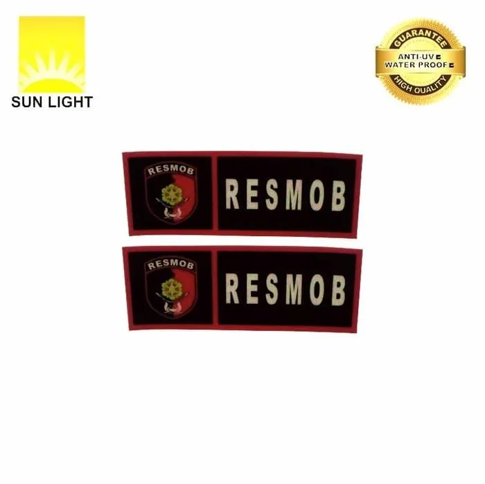 STIKER SIGN PLAT RESMOB POLRI | Lazada Indonesia