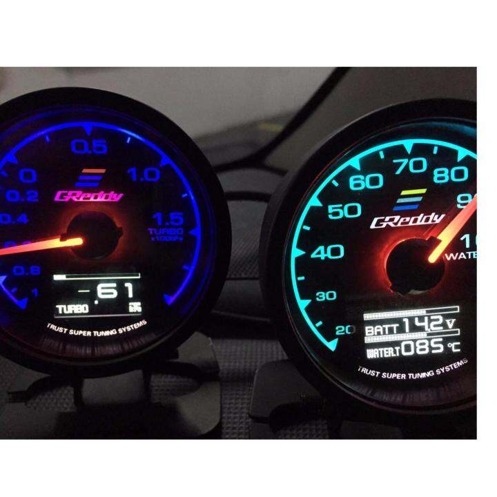 GREDDY DEFI RGB Meter Multi Gauge Meter 2 in1 RGB 36 colours RGB Water ...
