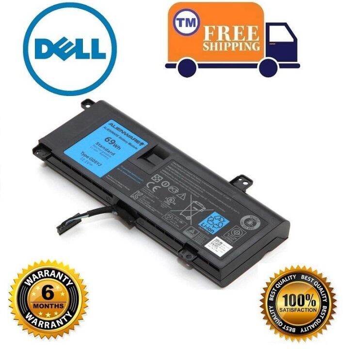 [ 100% ORIGINAL ] DELL Alienware M14 SERIES LAPTOP BATTERY | Lazada