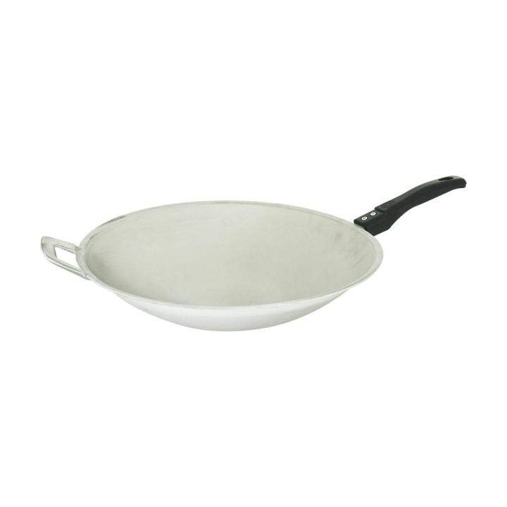 BIGSPOON 16 inch Wok Pan Kuali Masak Cookware 炒菜锅 Cooking Frying ...