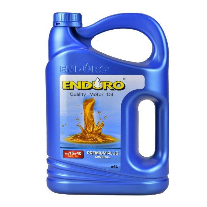 ENDURO ENGINE OIL - 15W40 SL GRADE (4L) 1540-4L-ENDURO-WPA | Lazada