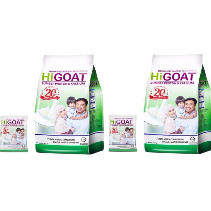 HiGoat Goat's Milk Powder - 15 Sachets x 21g | Lazada