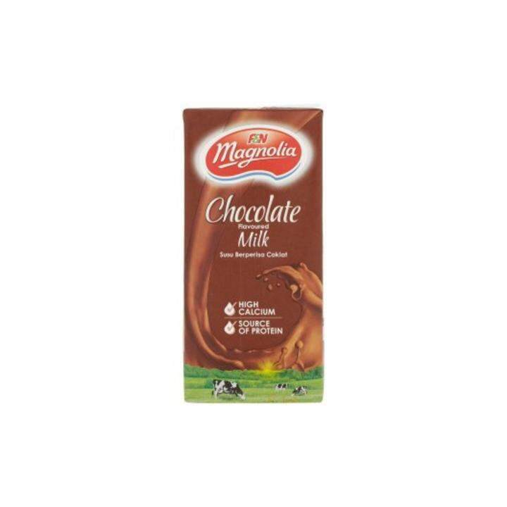 F&N Magnolia UHT Chocolate Flavoured Milk 1 Liter | Lazada