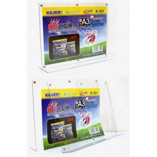 Acrylic A3 Paper Stand A3 Paper Display Stand Holder Magnetic | Lazada