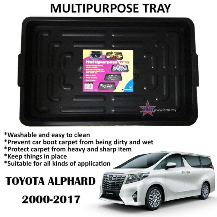 Toyota Alphard 2000-2017 Multipurpose Universal One Tray For All ...
