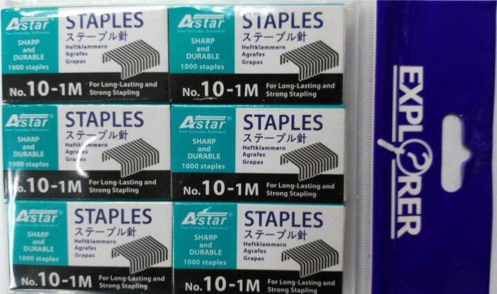 Astar Staples No.10-1M (1 - 50 Packs) - 2 packs | Lazada