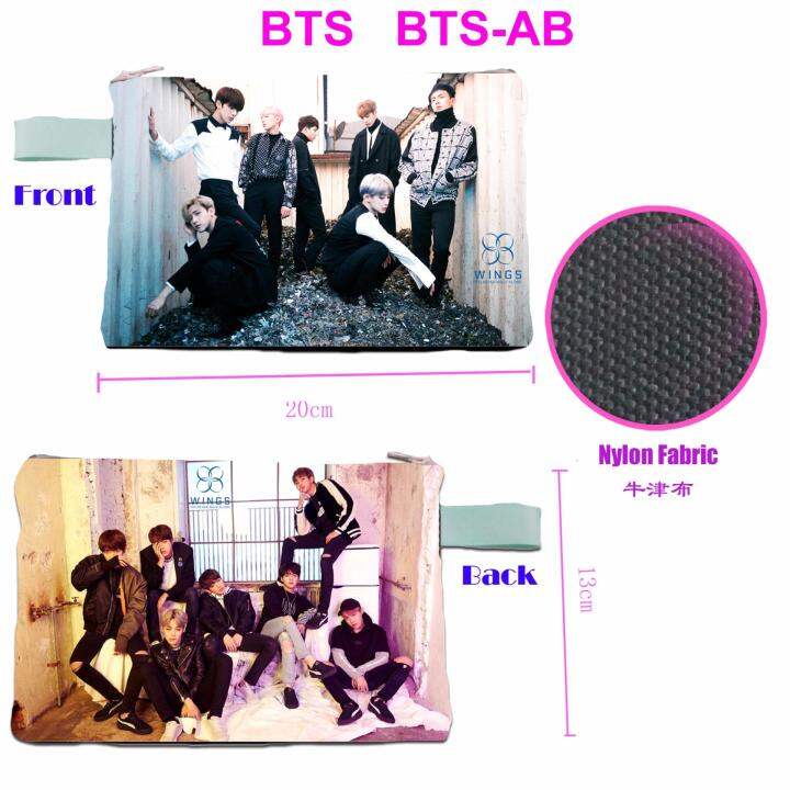 KPOP BTS BANGTAN BOYS PENCIL CASE BTS-AB (READY STOCK) | Lazada