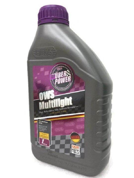 OWS - Fully Synthetic Engine Oil 5W40 (1 litre) | Lazada