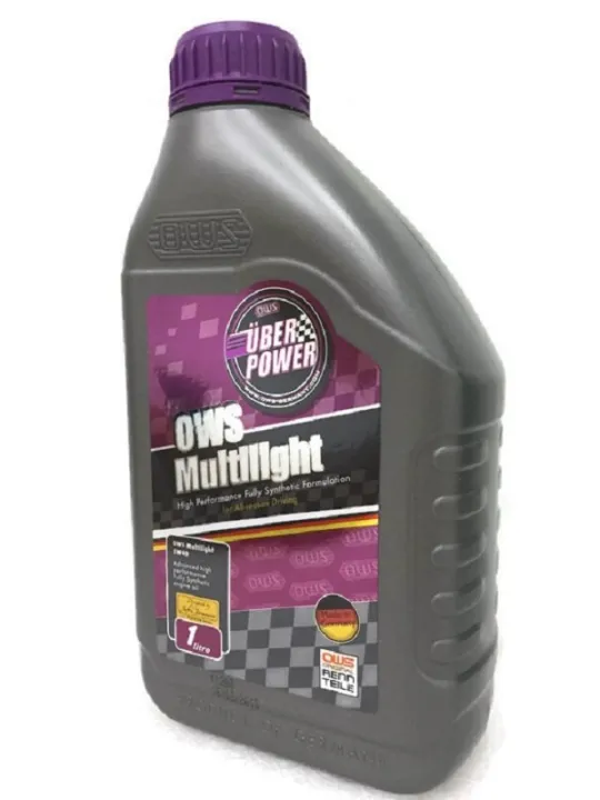 OWS - Fully Synthetic Engine Oil 5W40 (1 litre) | Lazada