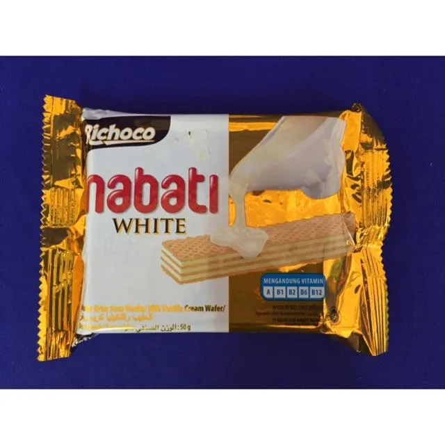 50g (Nabati) White Wafer | Lazada