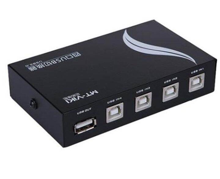 【XMT】4 Ports USB Printer Share Switch Hub Mt-1a4b-cf By MT-VIKI | Lazada PH