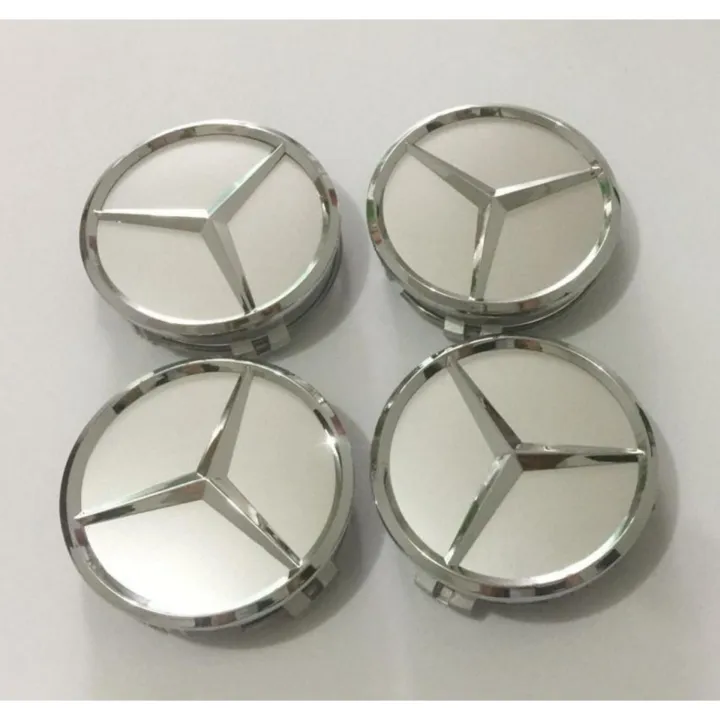 4Pcs 75mm Wheel center Hub Cap Cover for Mercedes benz W211 W203 W204 ...