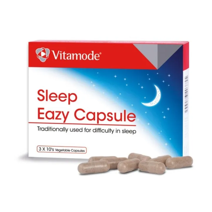 Vitamode Sleep Eazy Capsule 3 x 10's (Exp: 3/19) | Lazada