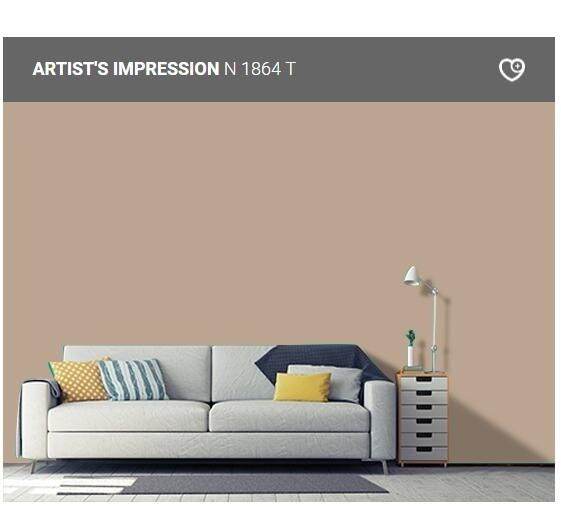 Nippon Paint Spot-less - ARTIST'S IMPRESSIONN 1864 T - 5L | Lazada
