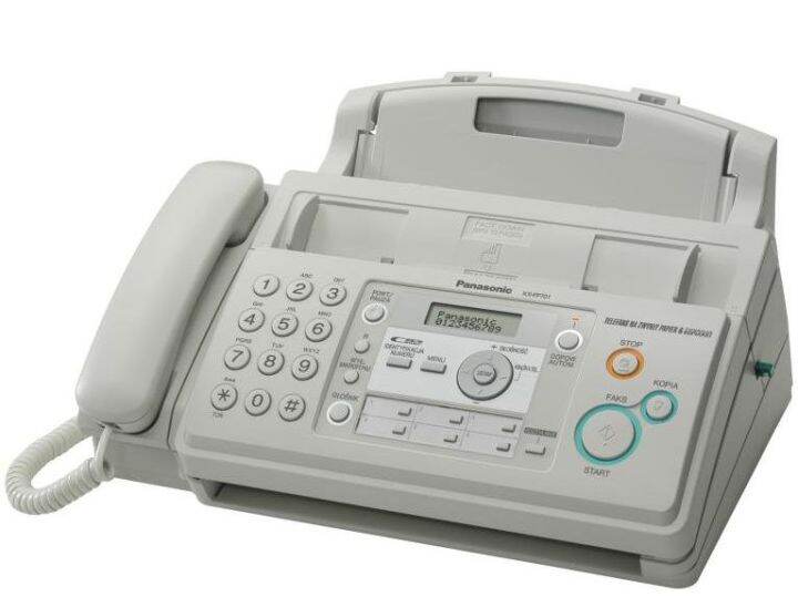 Panasonic KX-FP701ML Fax Machine (White) | Lazada