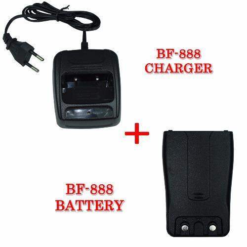 WALKIE TALKIE BAOFENG BF-888S BATTERY CHARGER + RECHARGEABLE BATTERY ...