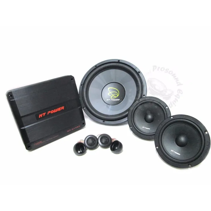 NT POWER (NT-1212W) 12'' HI POWER SUB WOOFER 380WATTS & NT POWER (NT-M6 ...