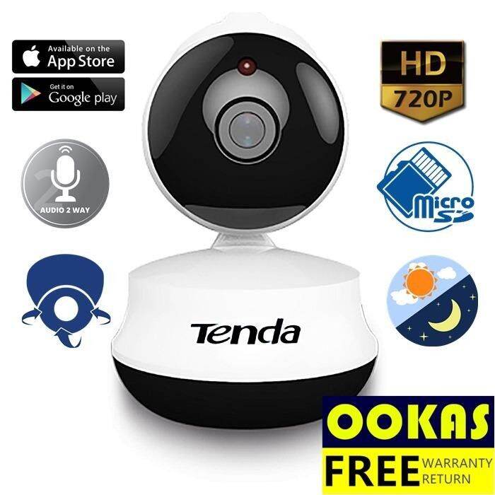 TENDA C50+ HD Wireless WiFi Pan/Tilt Cloud Camera with App Setup ...