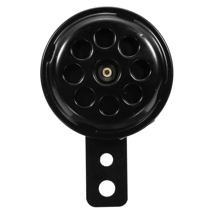 12 Volt 12V Deluxe Compact Motorcycle Horn - Black 100dB - Custom Cafe ...