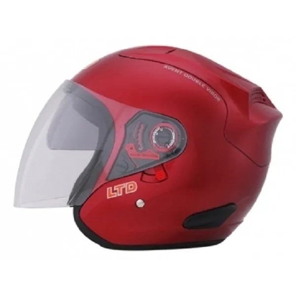 LTD Infinity Avent Helmet - Double Visor (RED) | Lazada