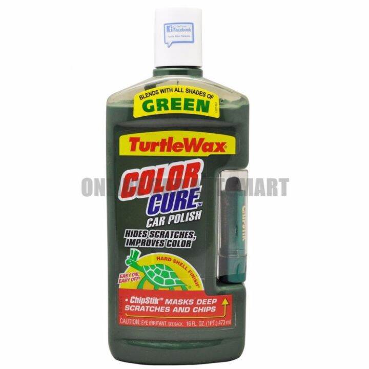 Turtle Wax Color Cure Plus Green T-377 (500ml) | Lazada