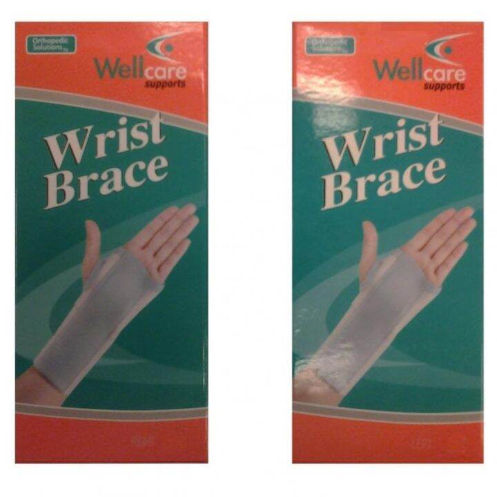 Wellcare Support Wrist Brace Left & Right (Grey) | Lazada